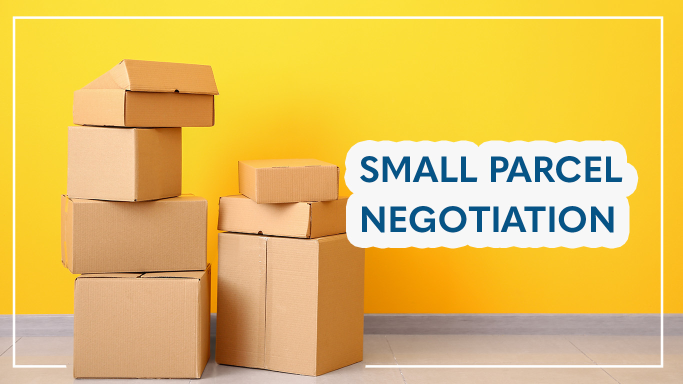 Small Parcel Negotiation